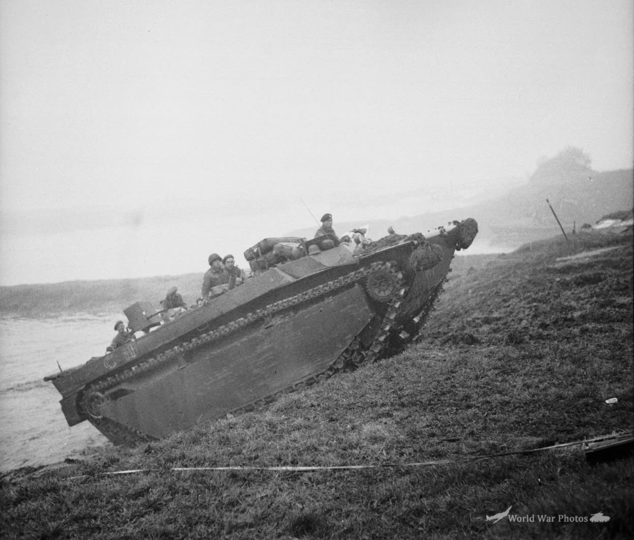 British LVT-4 Buffalo IV of the 79th Armoured Division Arnhem 1945 ...